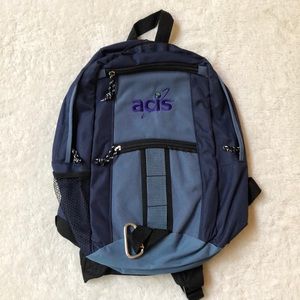 Bags | New Acis Blue Backpack | Poshmark